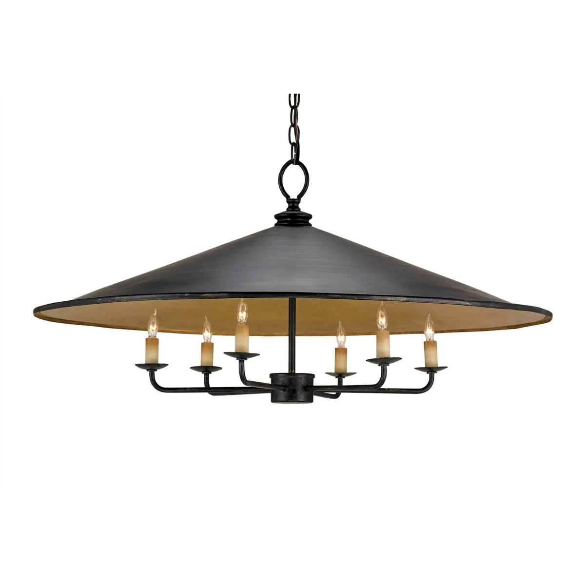 Currey & Company Brussels 6 - Light Candle Style Classic / Traditional ...