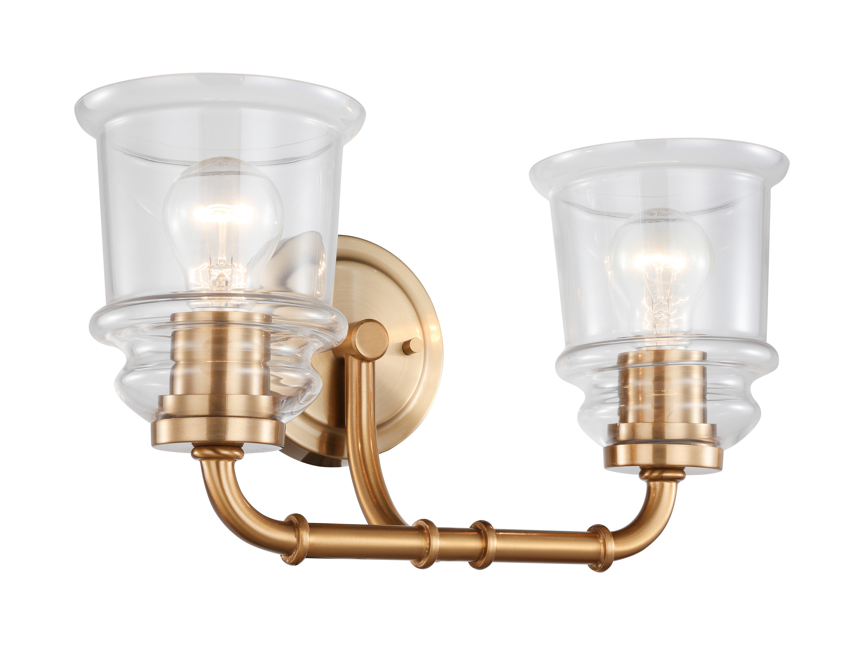 Charlton Home® Shifflett 2-Light Vanity Light | Wayfair