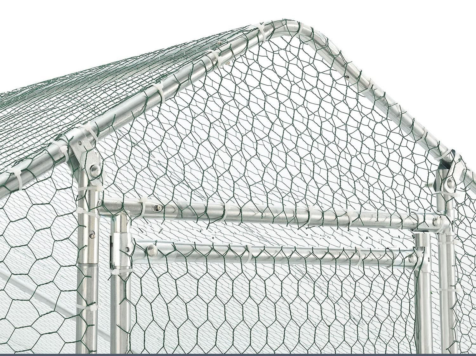 Tucker Murphy Pet™ Cozella 9480' Walk in Chicken Run with Wire Mesh ...