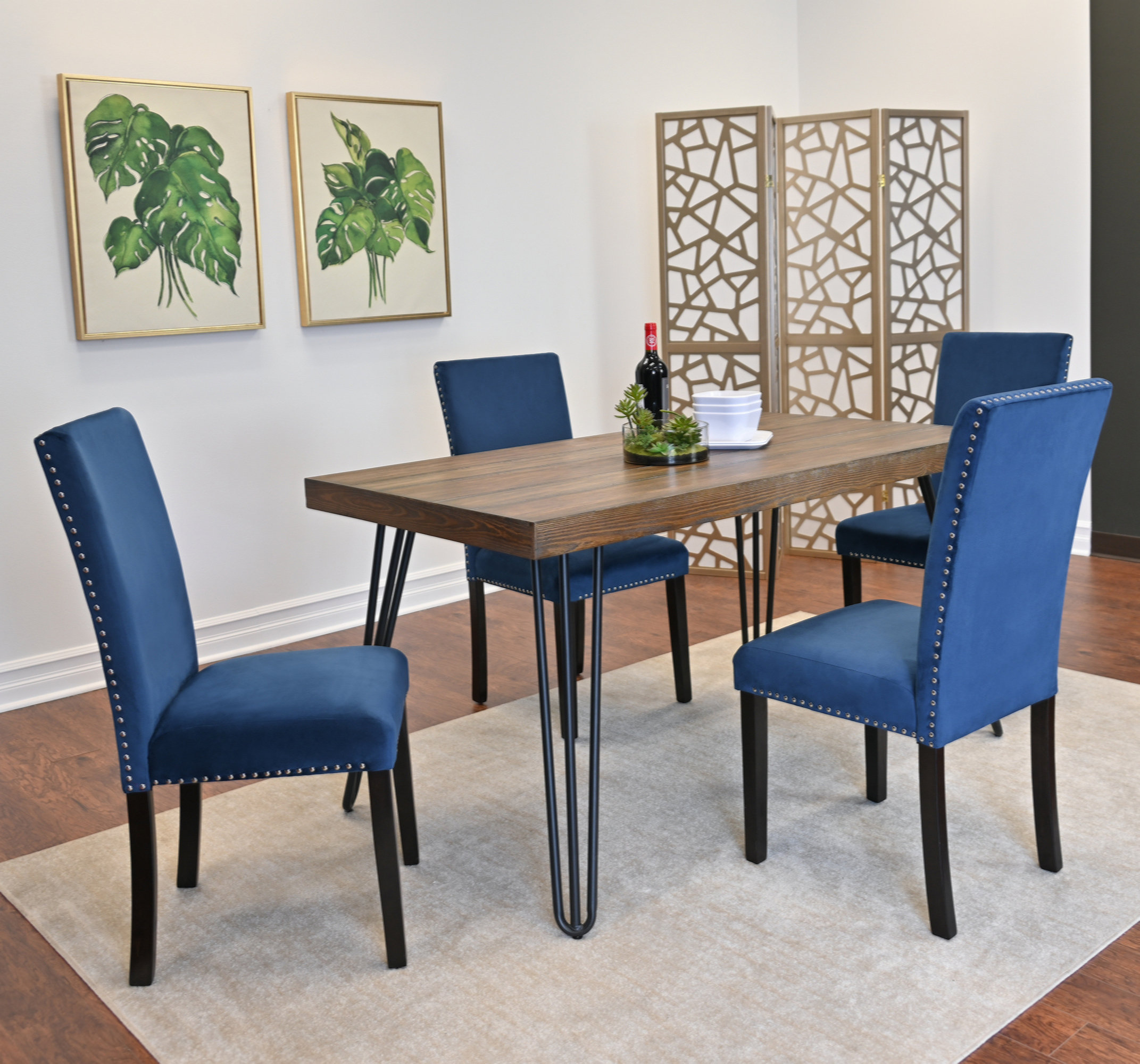 Lark Manor™ Ayantu Rectangular Dining Set | Wayfair