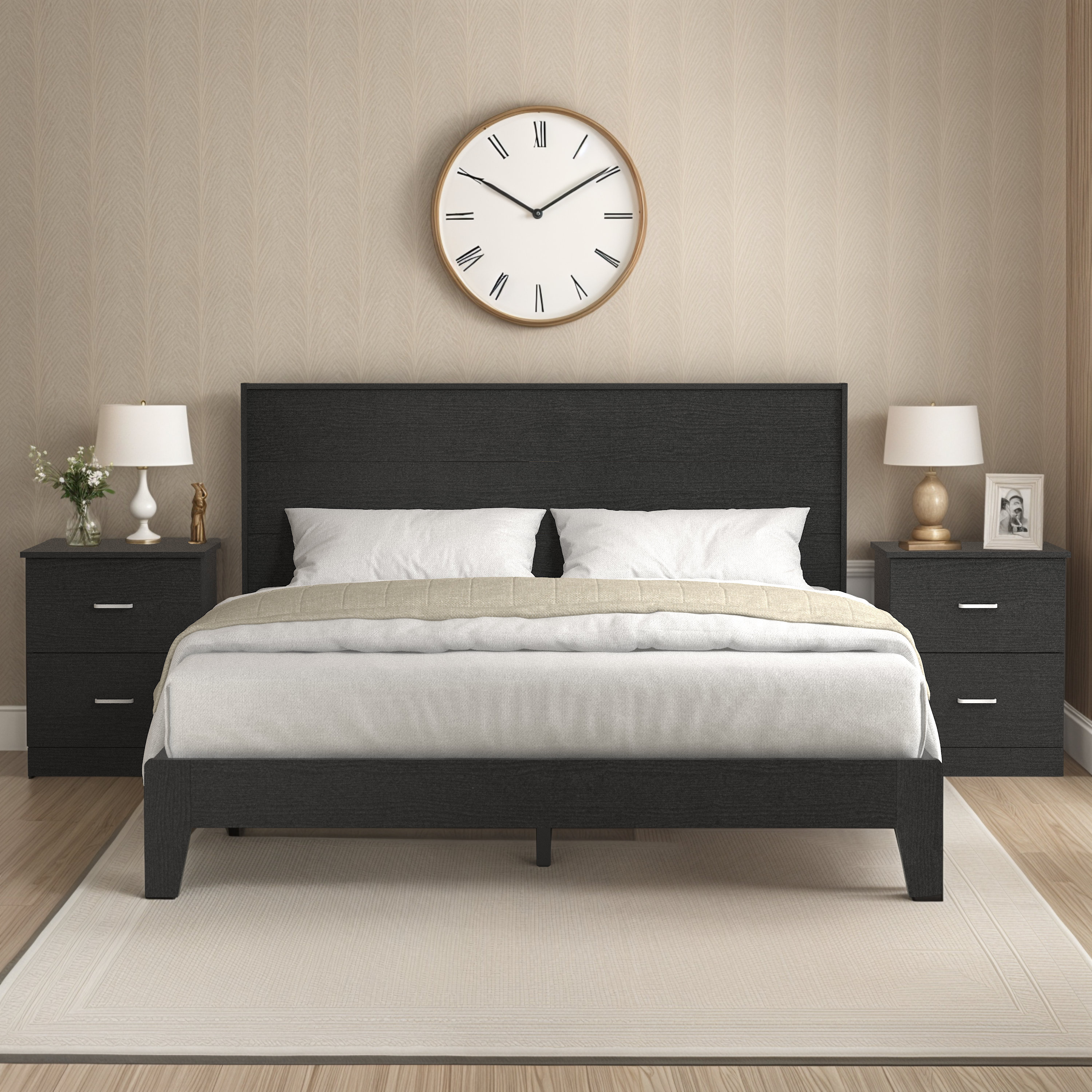 Ebern Designs Wexler 3 Piece Bedroom Set & Reviews - Wayfair Canada