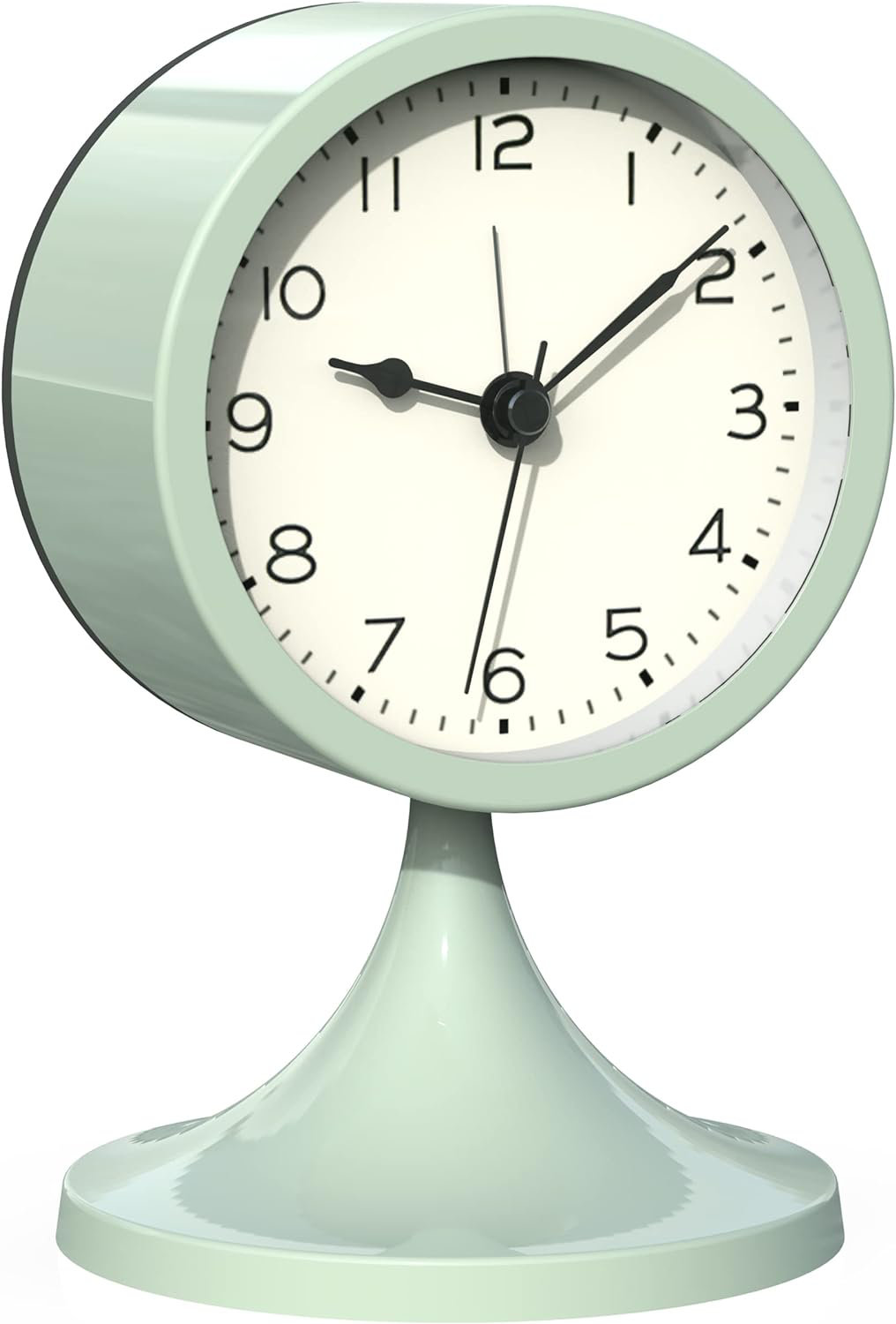 George Oliver 3" Cute Analogue Alarm Clock,Small Retro Table Clock ...
