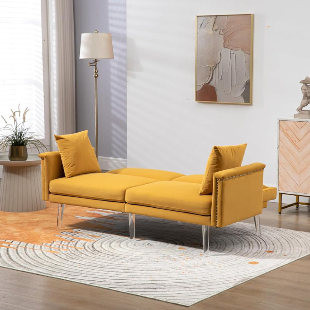 Mercer41 Teyton 65'' Velvet Loveseat - Wayfair Canada