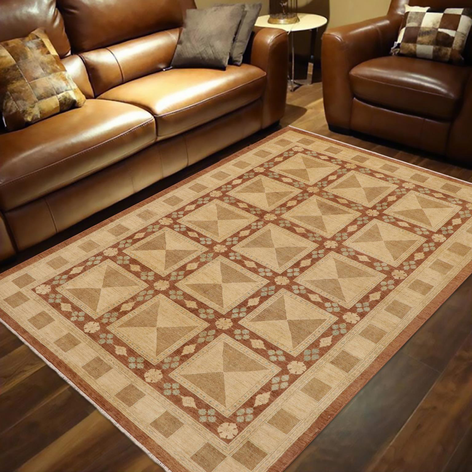 Isabelline One-of-a-Kind 8'8'' x 11'7'' 2000s Area Rug in Brown by ...