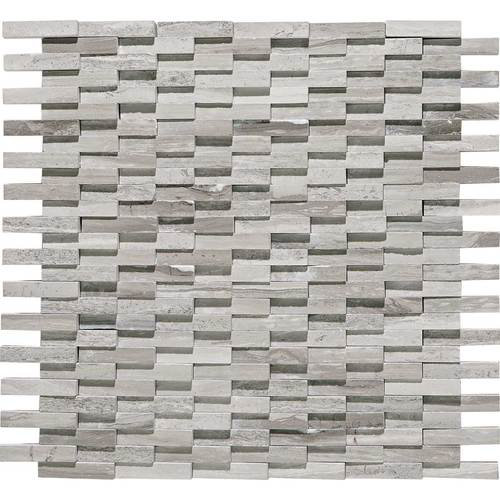 Daltile Stone Mosaics Cladding 12" x 12" Polished Natural Stone Field ...