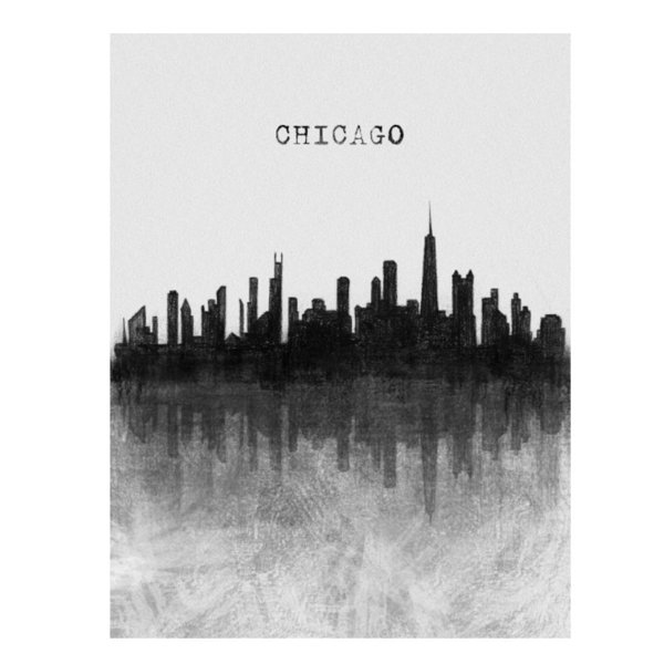 Chelsea Art Studio Peyton Gray " Skyline-Chicago " by Peyton Gray | Wayfair