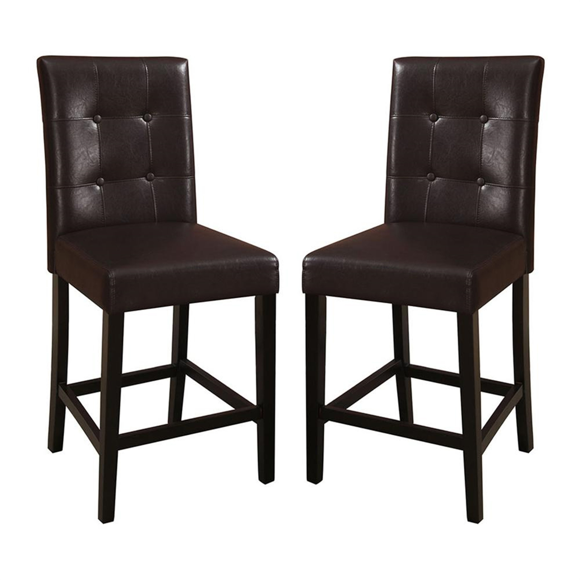 Red Barrel Studio® Set Of 2 Counter Height Chairs | Wayfair