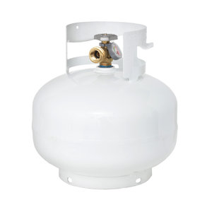 Flame King 11 Lb Empty Propane Tank LP Cylinder Squatty with Type 1 OPD ...
