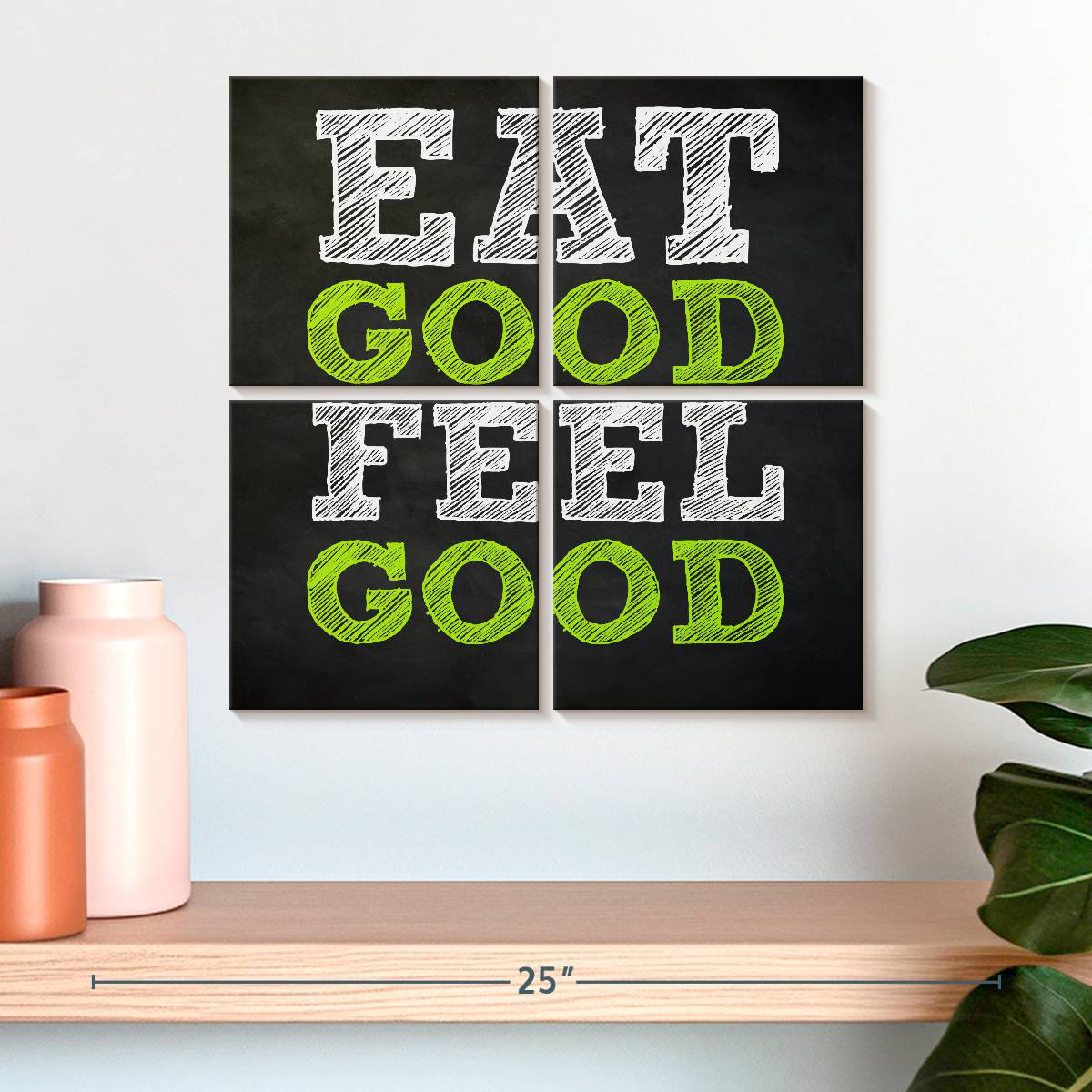 Elephant Stock Eat Good Feel Good | Wayfair