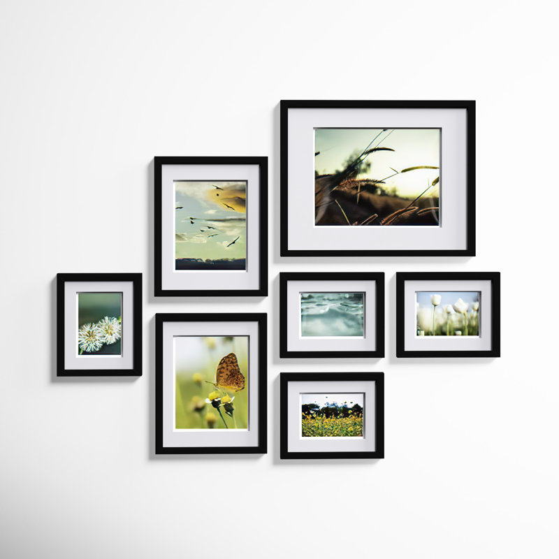 Birch Lane™ Bekah Wood Picture Frame - Set of 7 & Reviews | Wayfair