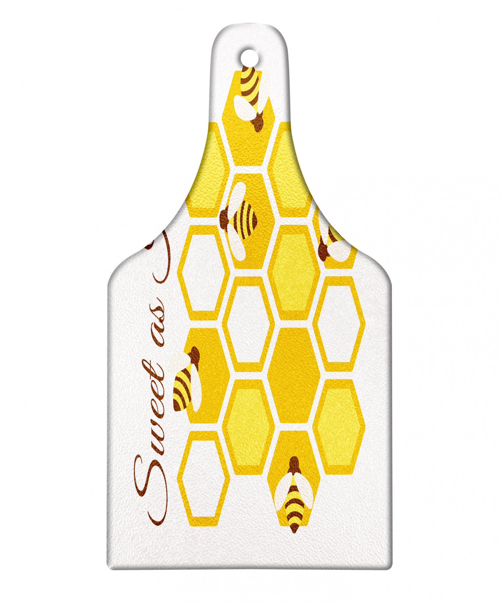 East Urban Home Glass Honey Bee Cutting Board | Wayfair