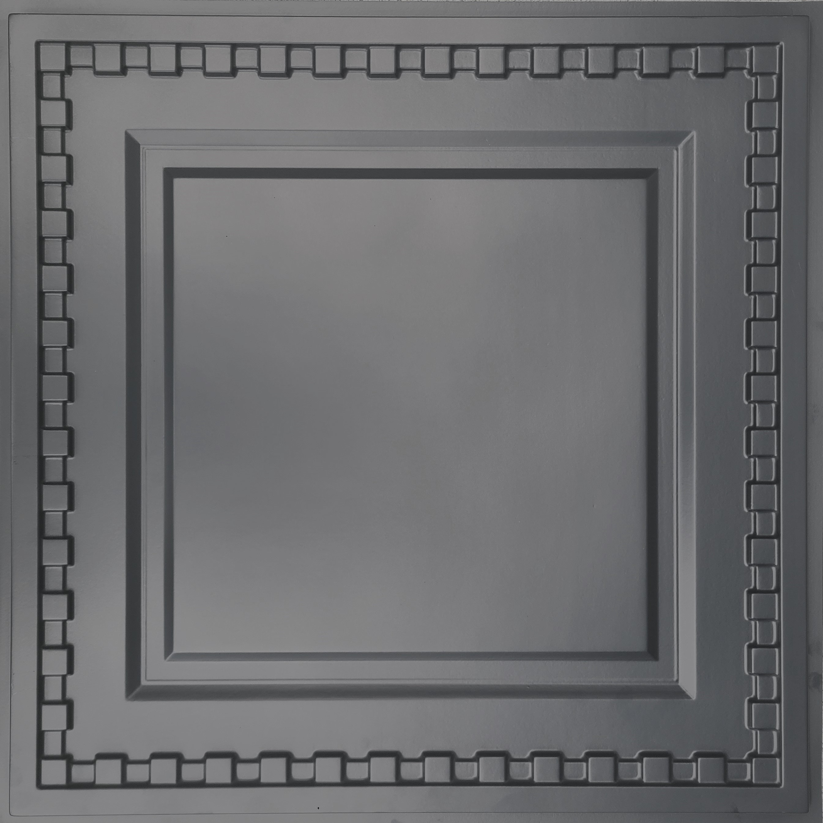 TalissaDecor Carreau de plafond en PVC 2 pi x 2 pi noir - Wayfair Canada