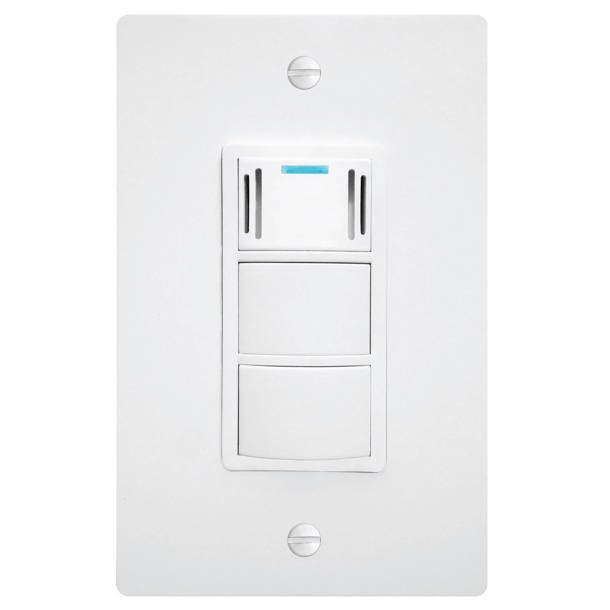 Panasonic WhisperControl Tamper Resistant Single Pole Light Switch ...