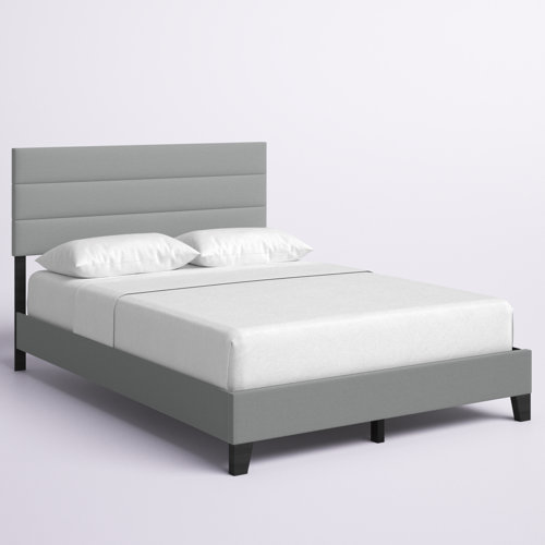 Wayfair | Full & Double Upholstered Platform Beds You'll Love in 2023