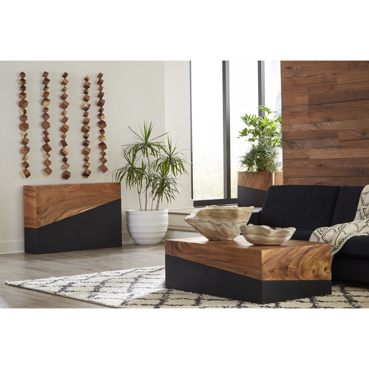 Phillips Collection Geometry 48" Console Table & Reviews | Perigold