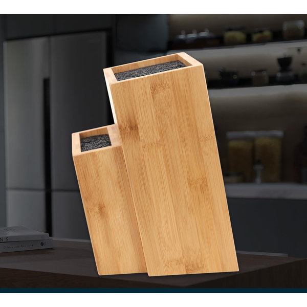 MARLIN MANUFACTURING COMPANY, INCORPORATED Bamboo Universal Knife Block ...