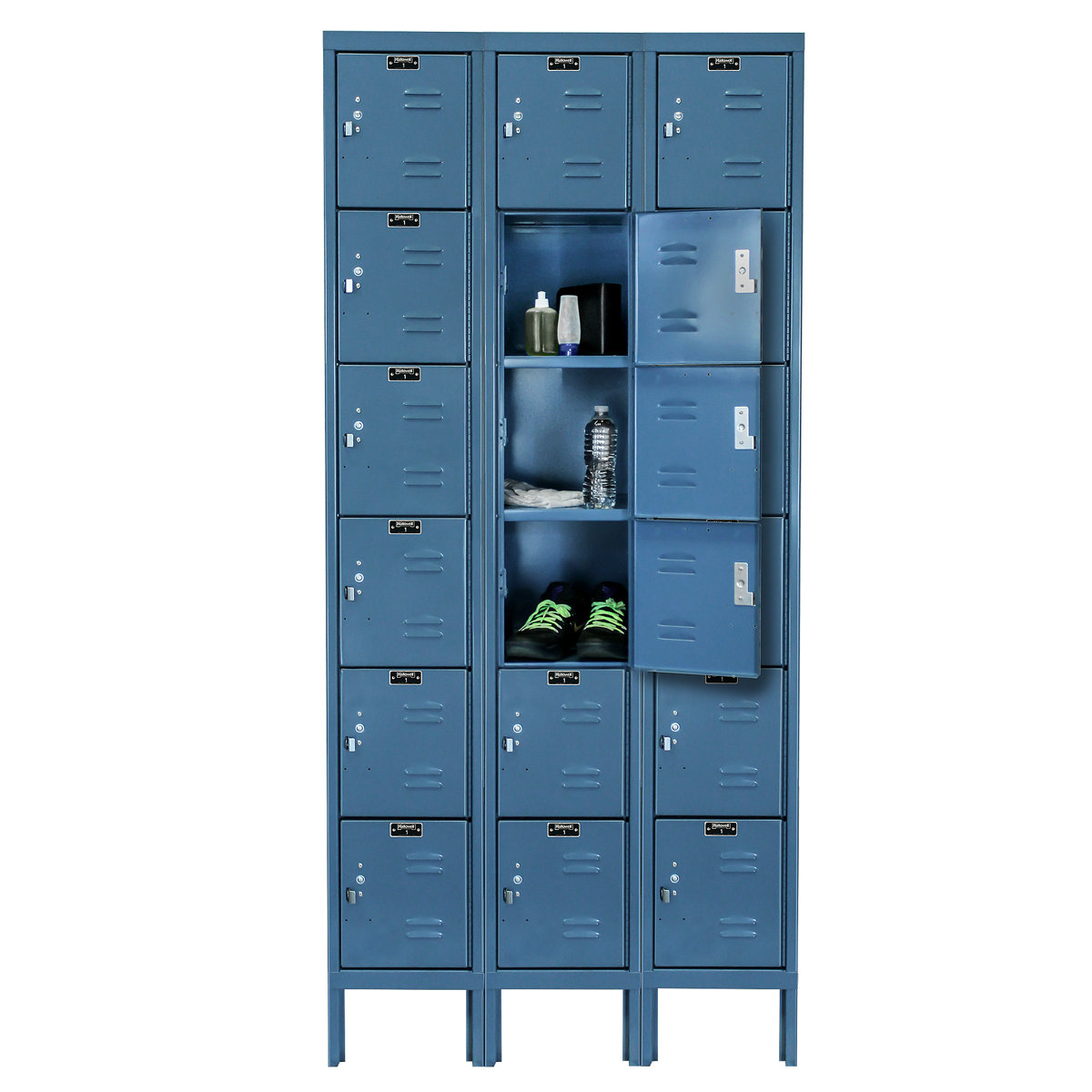 Hallowell Premium 6 Tier 3 Wide Locker & Reviews | Wayfair