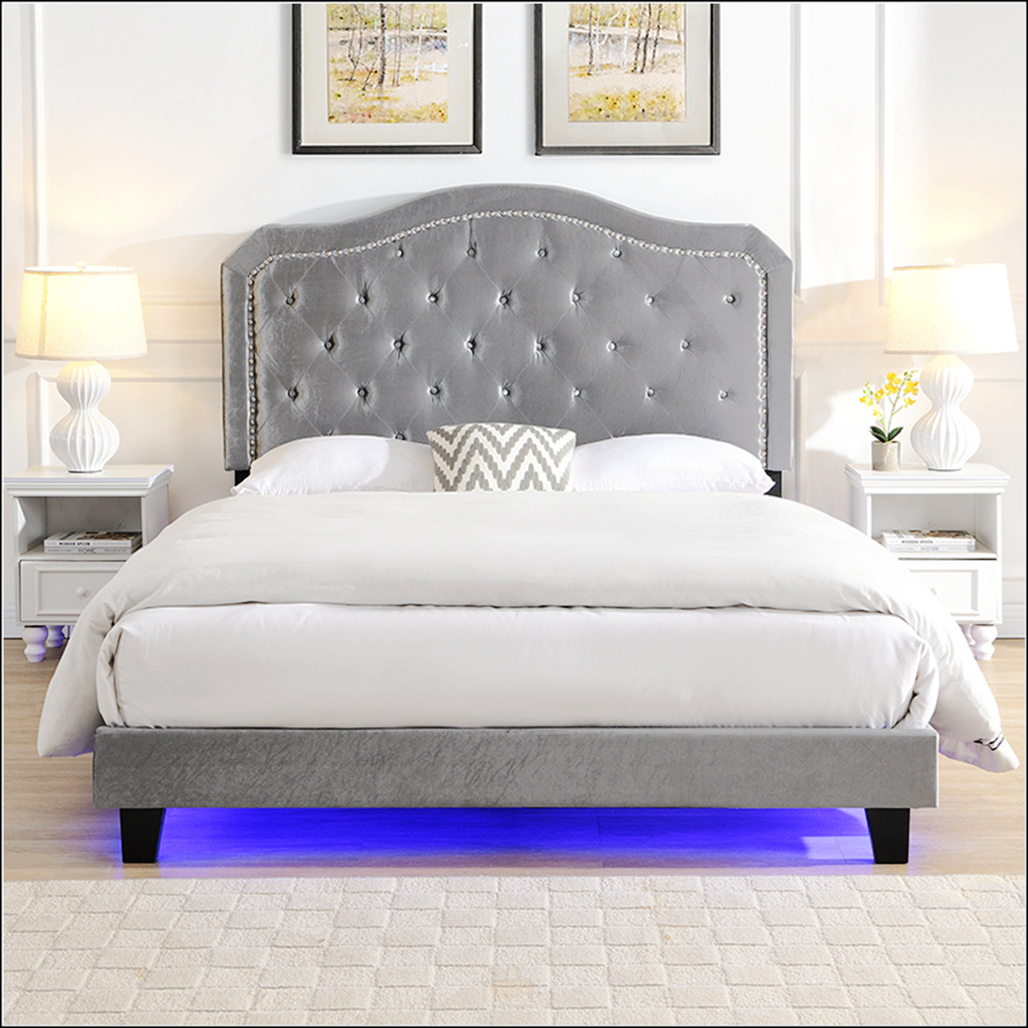 Latitude Run® Upholstered Bed - Wayfair Canada