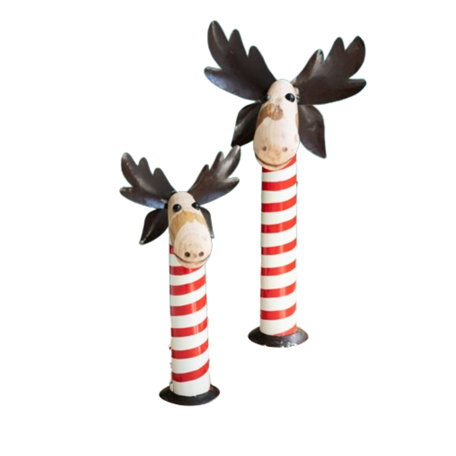 The Holiday Aisle® Okane The Holiday Aisle® Christmas Moose Figurines ...