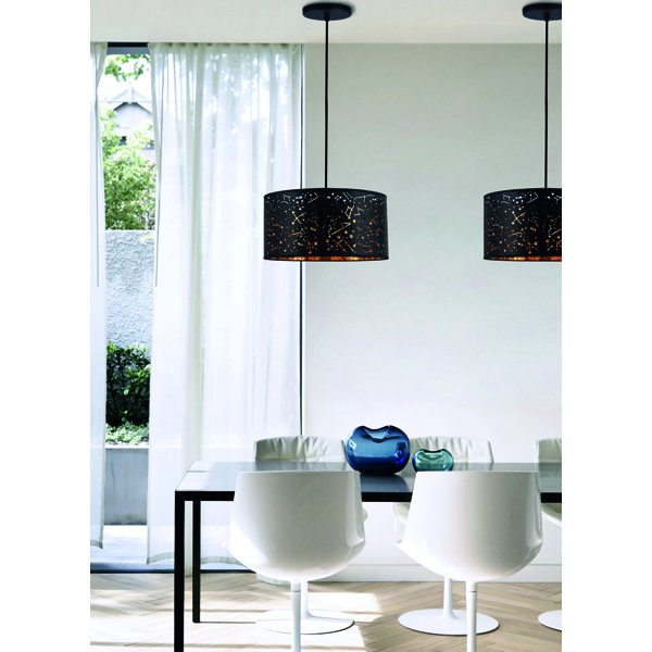 17 Stories Ceilia 1 - Light Drum Pendant | Wayfair.co.uk