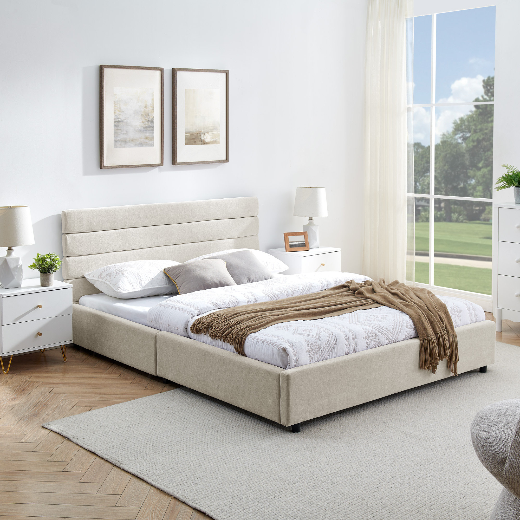 Latitude Run® Modern Platform Bed | Wayfair