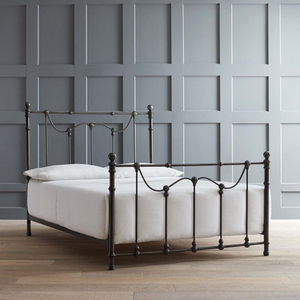 Three Posts™ Ackerman Metal Open-Frame Bed & Reviews | Wayfair
