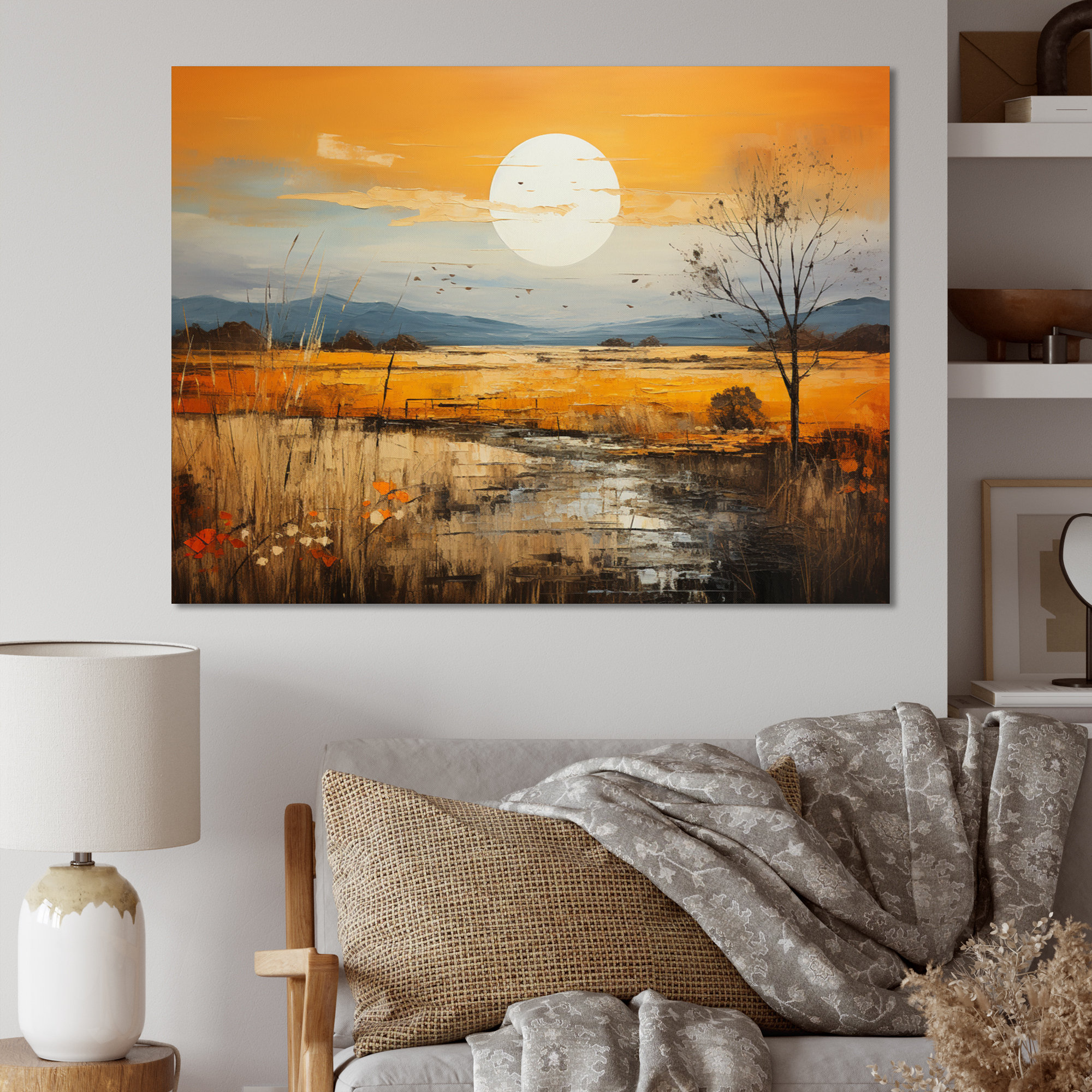 Red Barrel Studio® Prairies Bliss Collage On Canvas Print | Wayfair