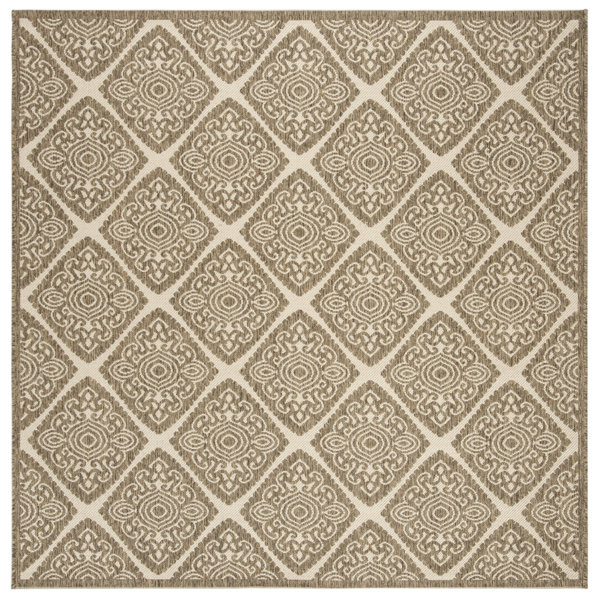 Bloomsbury Market Kirschner Geometric Hand Woven Hand Hooked Beige Area ...