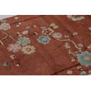 Rug & Kilim’S Chinese Art Deco Inspired Rug, Vibrant Florals & Figurals ...