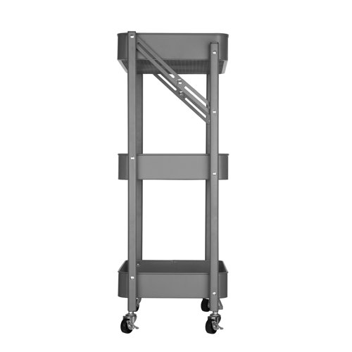 Urban Shop 30.5'' H x 17.8'' W Utility Cart with Wheels | Wayfair