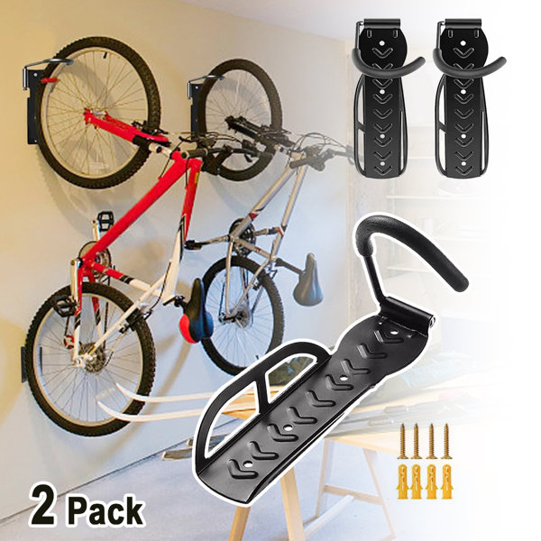 WFX Utility™ Wall Mount Bike Rack, Vertical Bikes Hook For Garage, 180 ...