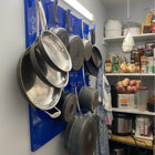 Prep & Savour Steel Rectangle Wall Mounted Pot Rack & Reviews - Wayfair ...