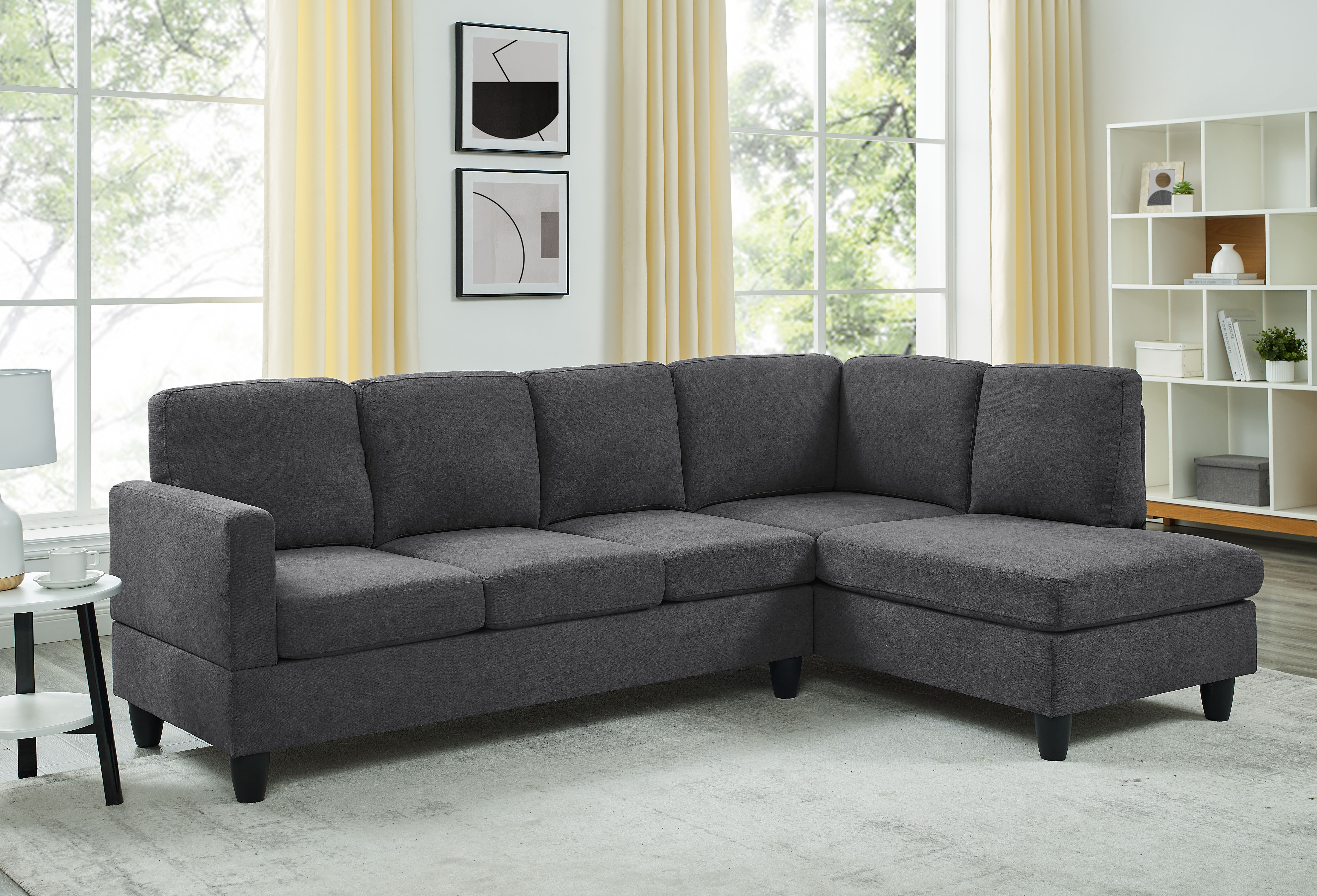 Mercury Row Renner 95.2" Wide Sofa & Chaise & Reviews - Wayfair Canada