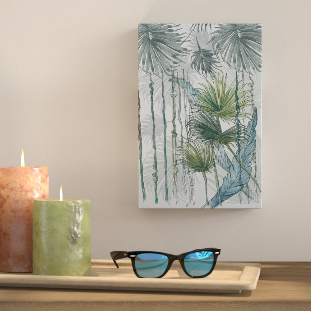 Bay Isle Home™ 'Papyrus' Watercolor Painting Print on Wrapped Canvas ...