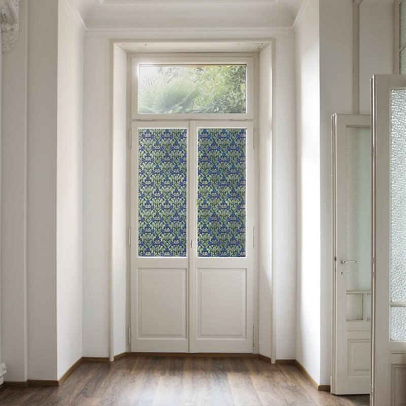 Charlton Home® Self-Adhesive Privacy Glass Window Film, Minster/Iris ...