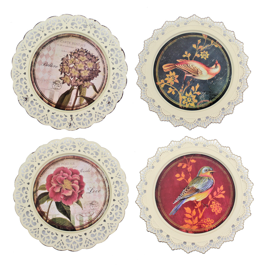 Astoria Grand Vintage Metal Plate Wall Decor | Wayfair