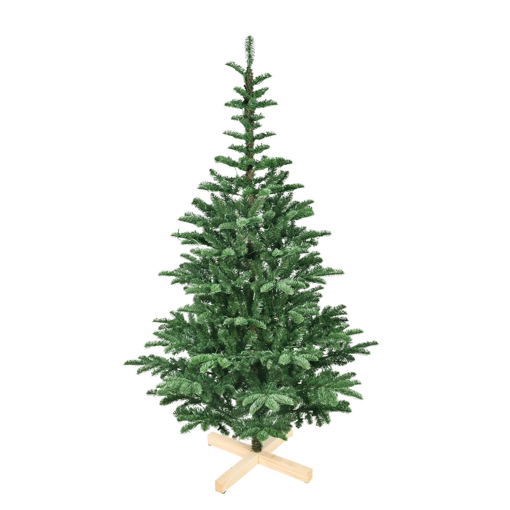 Alcott Hill® PE/PVC hybrid anti-true automatic tree | Wayfair