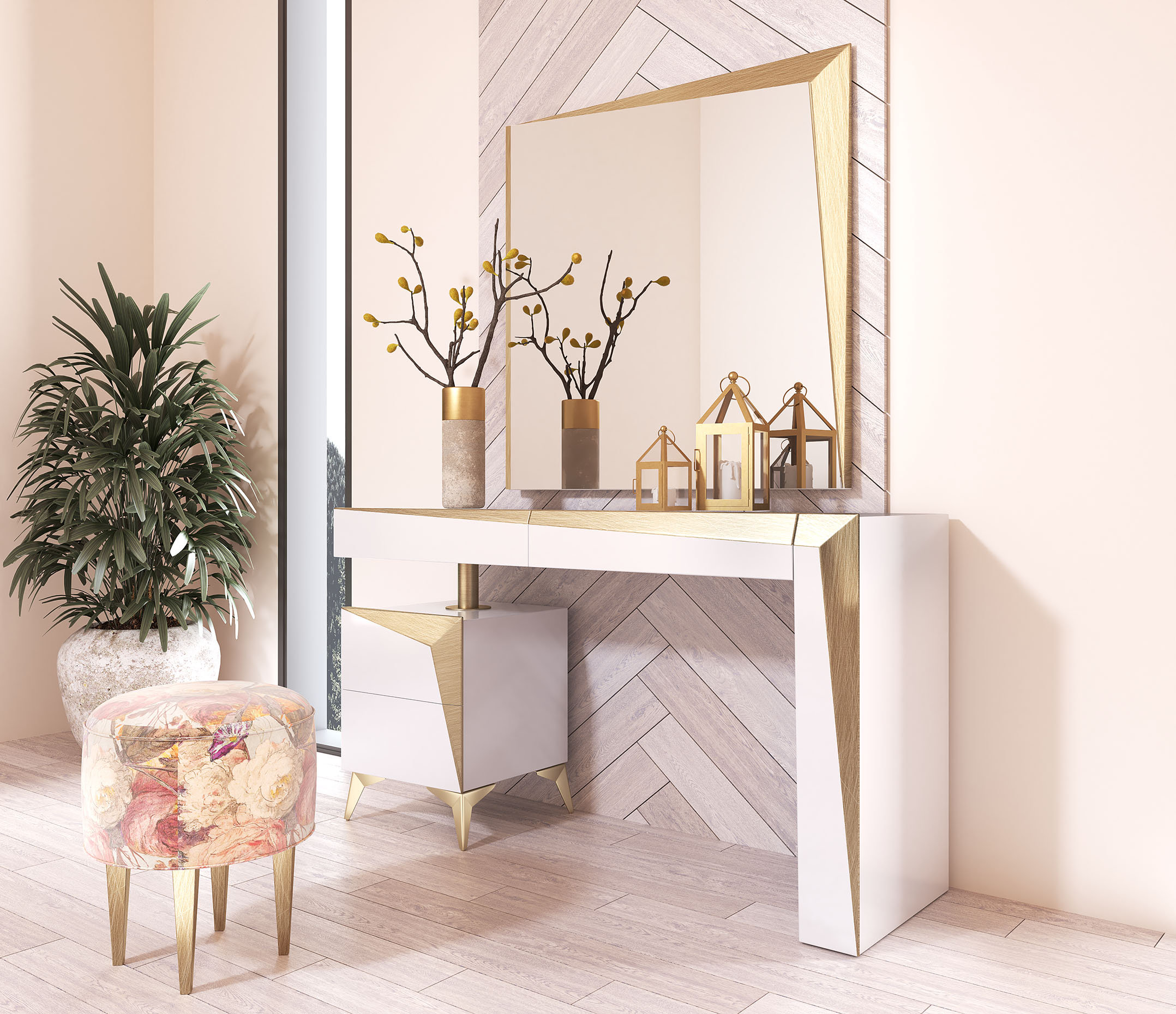 Hispania Home Eclipse Makeup To32 Set 3 | Wayfair