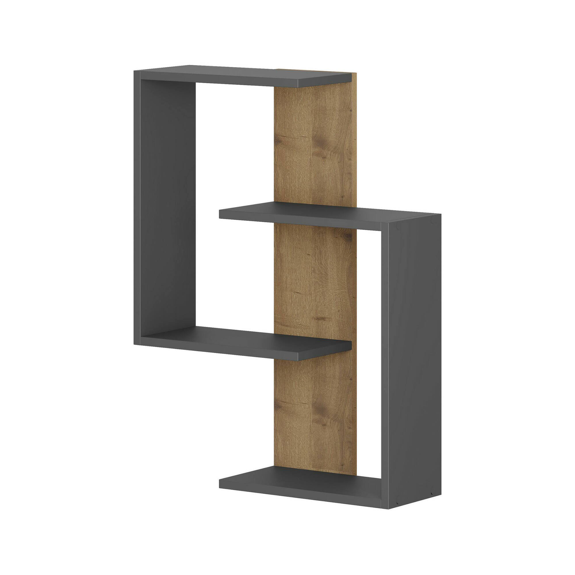 17 Stories Shelf, Rack, Wall shelf, Multipurpose shelving, 64x22h85 cm ...