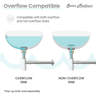 Swiss Madison Bottle Tap Drain with Overflow | Wayfair