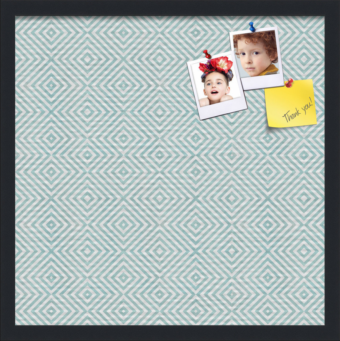 ArtToFrames PinPix Custom Printed Pin Cork Wall Mounted Bulletin Board ...