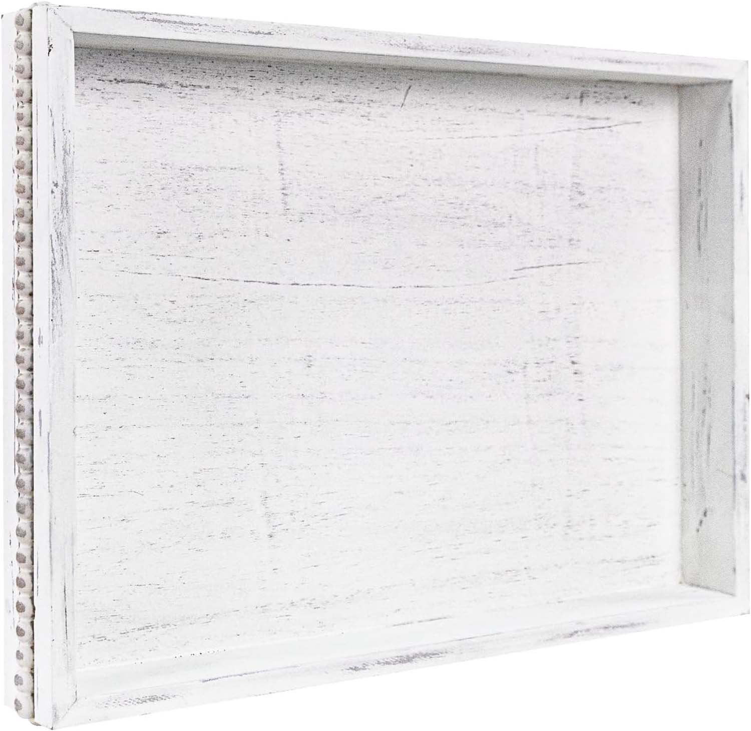 One Allium Way Wooden Decorative Tray, Rectangular Serving Tray With ...