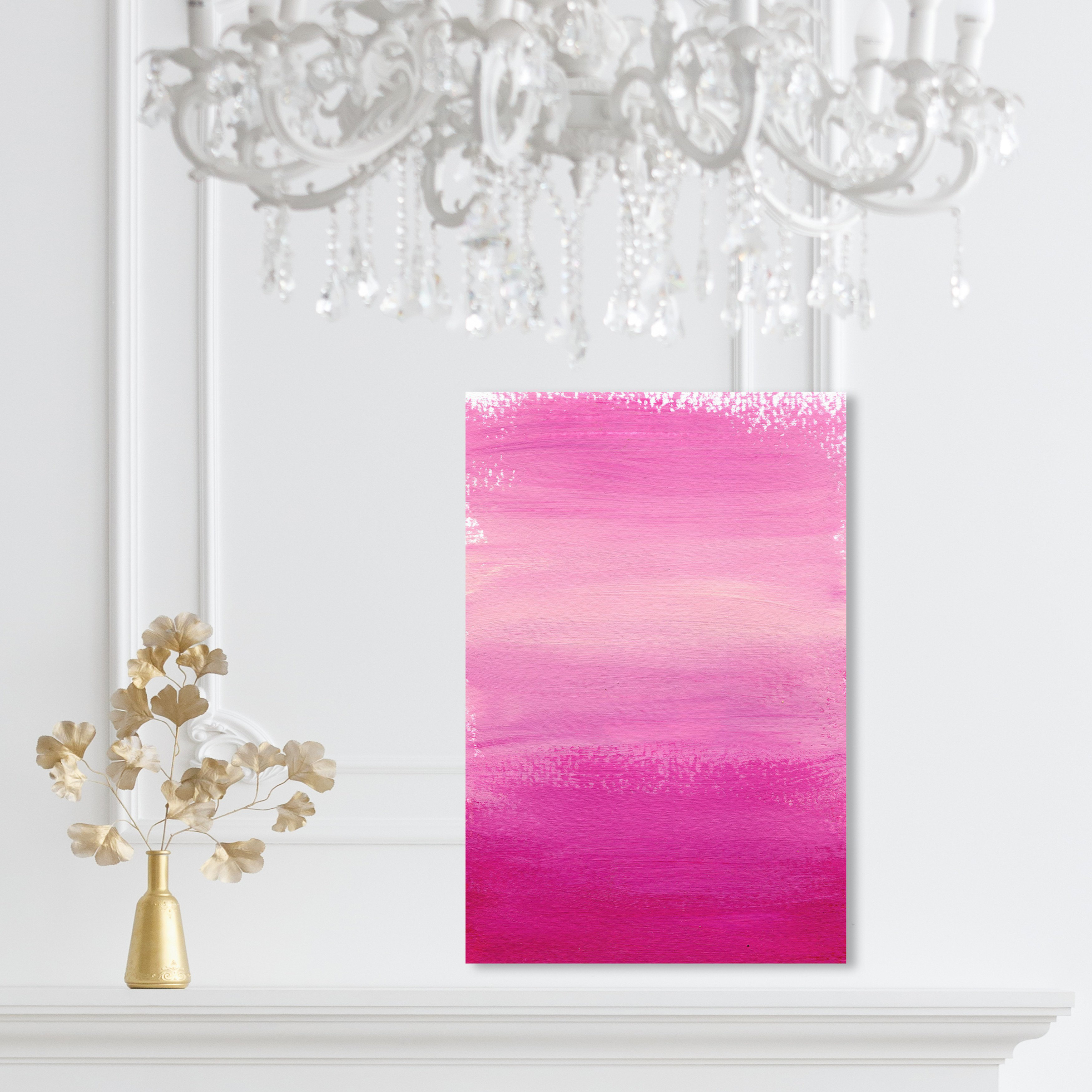 House of Hampton 'Pink Sunset' Painting on Canvas - Wayfair Canada