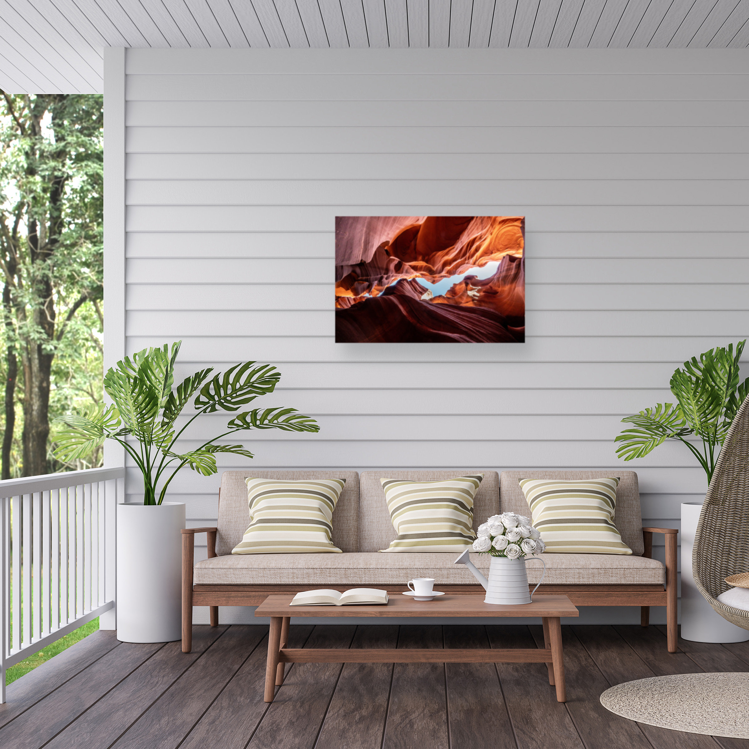Winston Porter Holger Schmidtke Antelope Canyon Outdoor Canvas | Wayfair