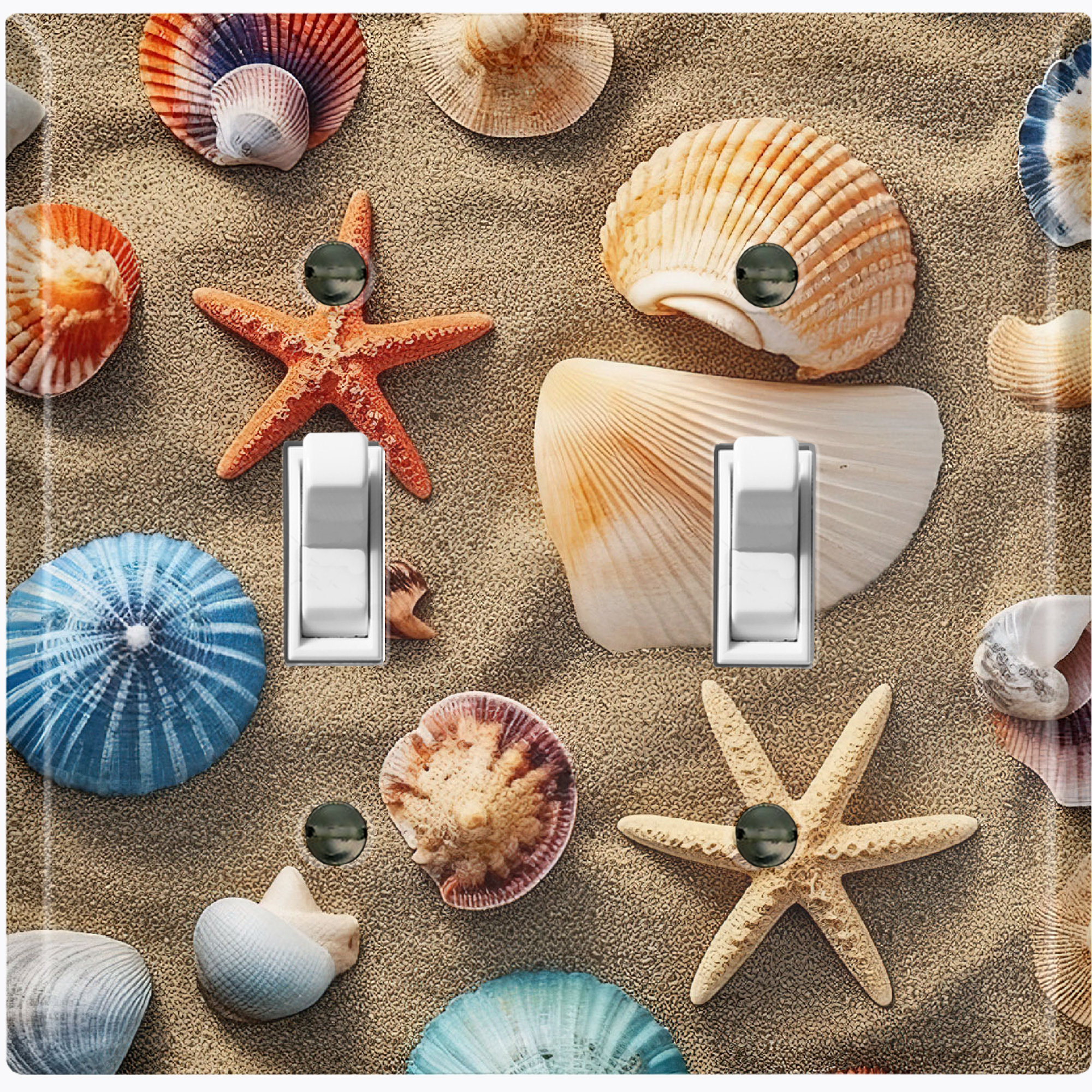 WorldAcc Nature Themed 2 - Gang Wall Plate | Wayfair