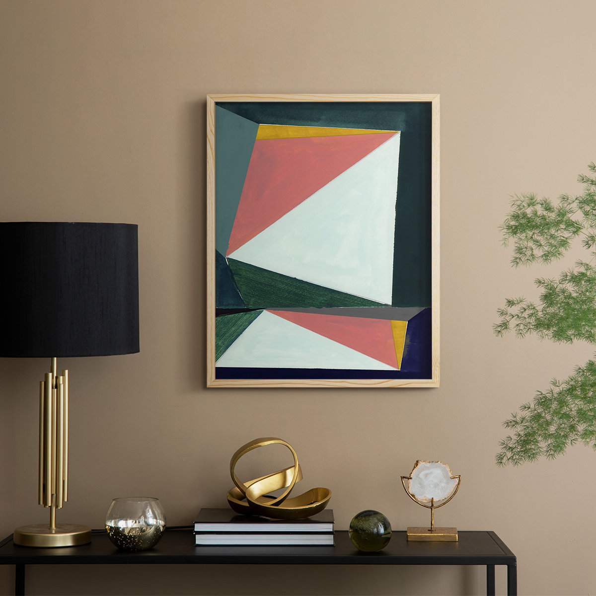 Latitude Run® Chop I Framed Print - Solid Wood | Wayfair