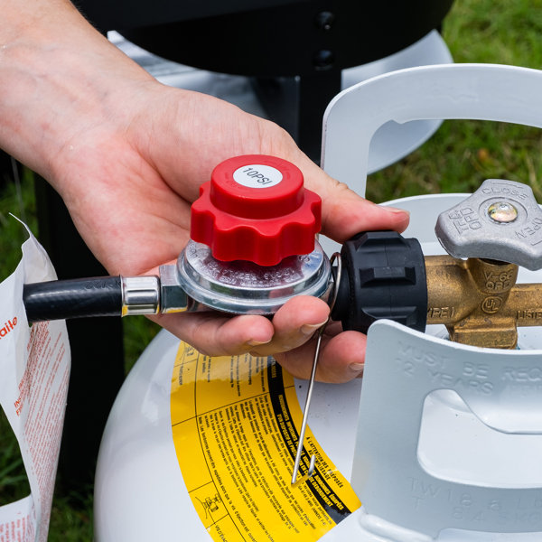 Outermust 10 Psi Propane Hose With Regulator Qcc1 Type 4 Ft Propane ...