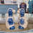 Danny's Fine Porcelain Small Blue Staffordshire Style Dog Figurines ...