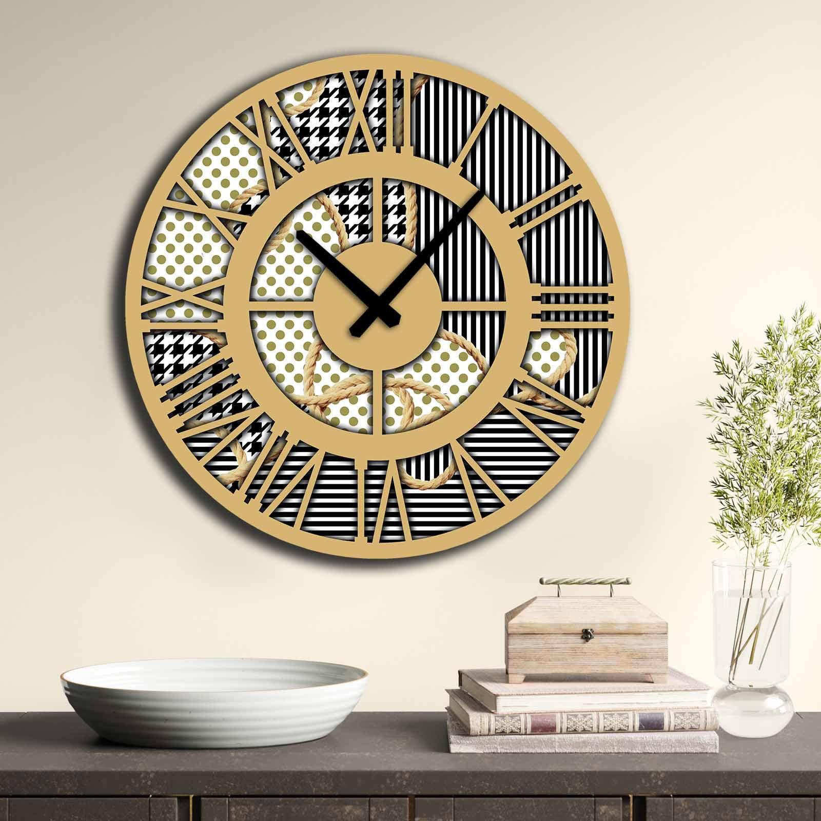 East Urban Home Purdue 19.69" Wall Clock | Wayfair