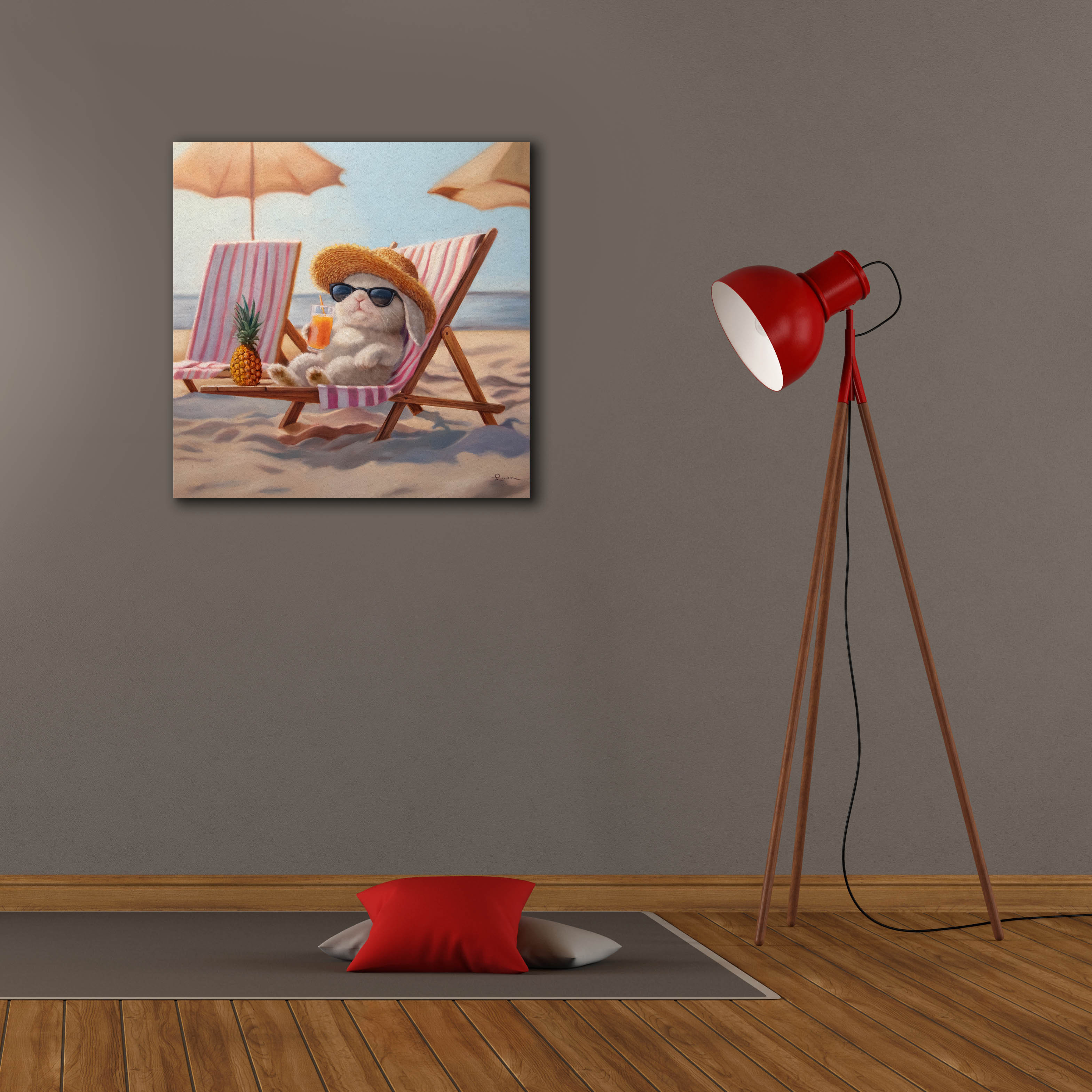 Trinx Beach Bun' by Lucia Heffernan Canvas Wall Art | Wayfair